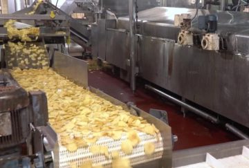 400kg/h potato chips manufacturing plant